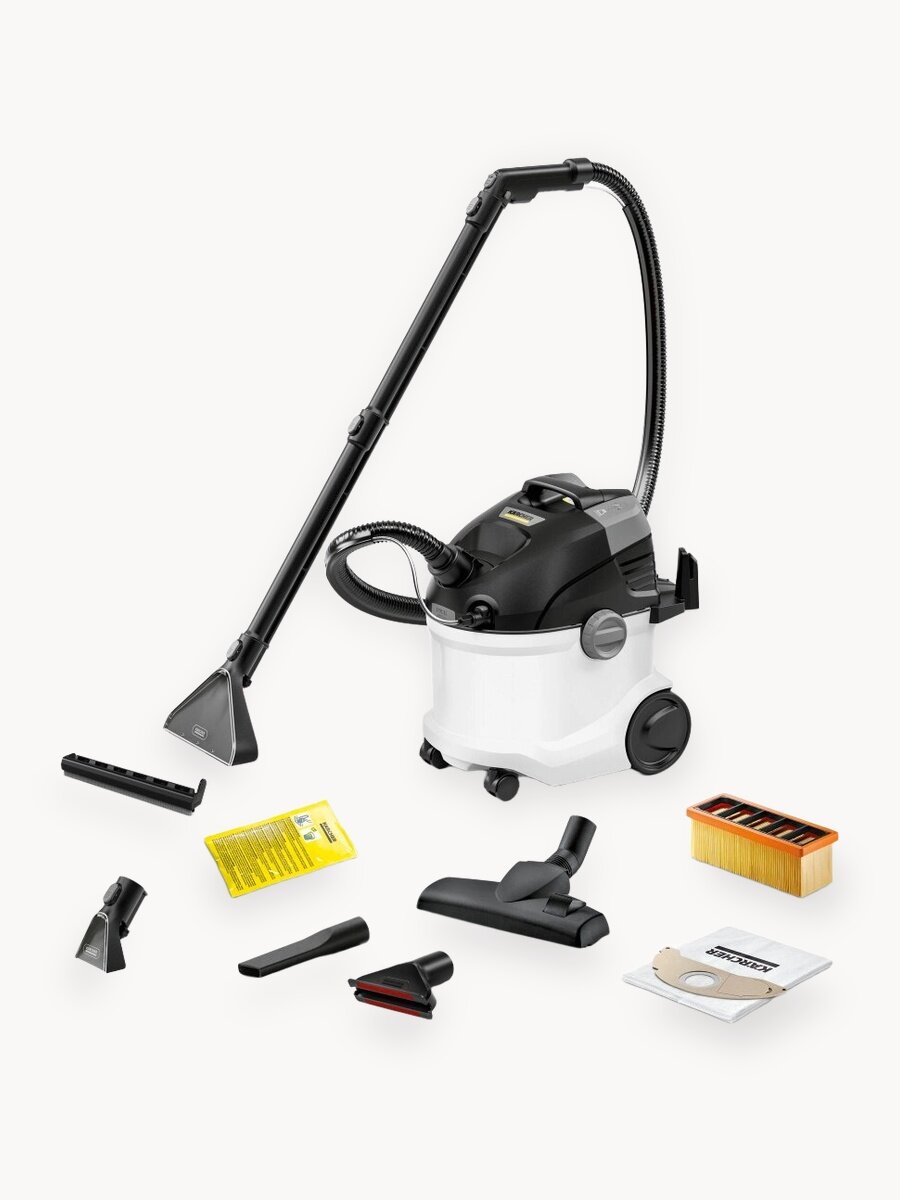 Моющий пылесос Karcher SE 5 Upholstery (1.081-234.0) для ковра, текстильных поверхностей и мягкой мебели