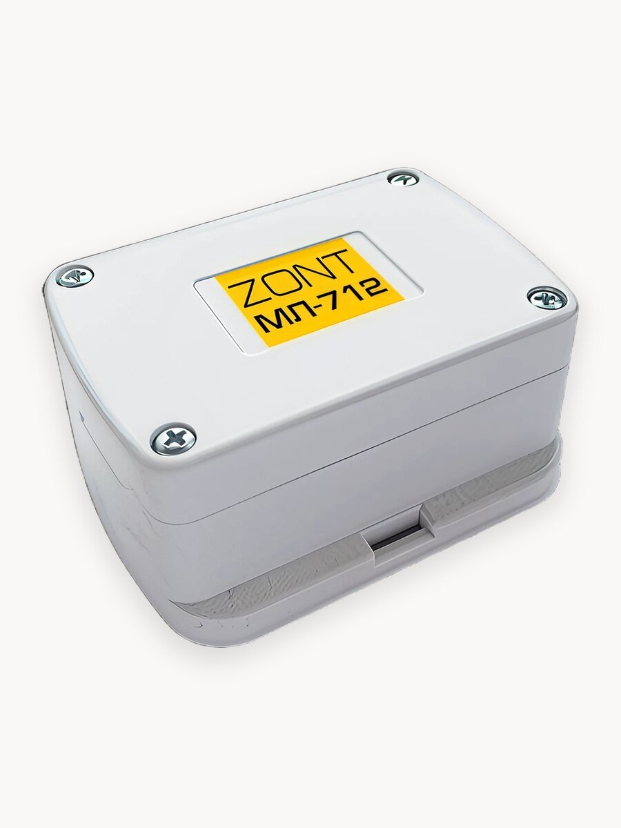 Датчик протечки воды с радиомодулем "ZONT МЛ-712", IP65, белый