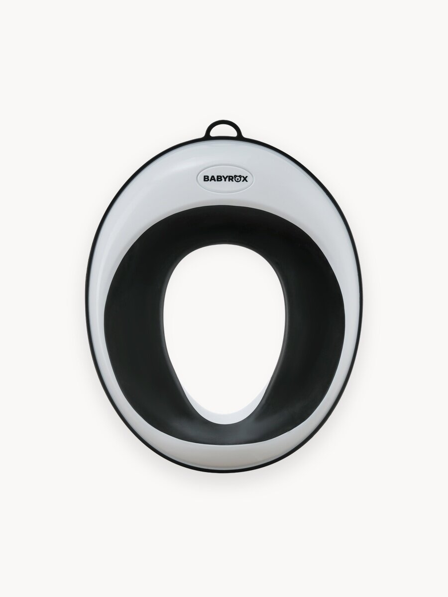 Накладка на унитаз для детей с защитой от брызг BABYROX, цвет: черный