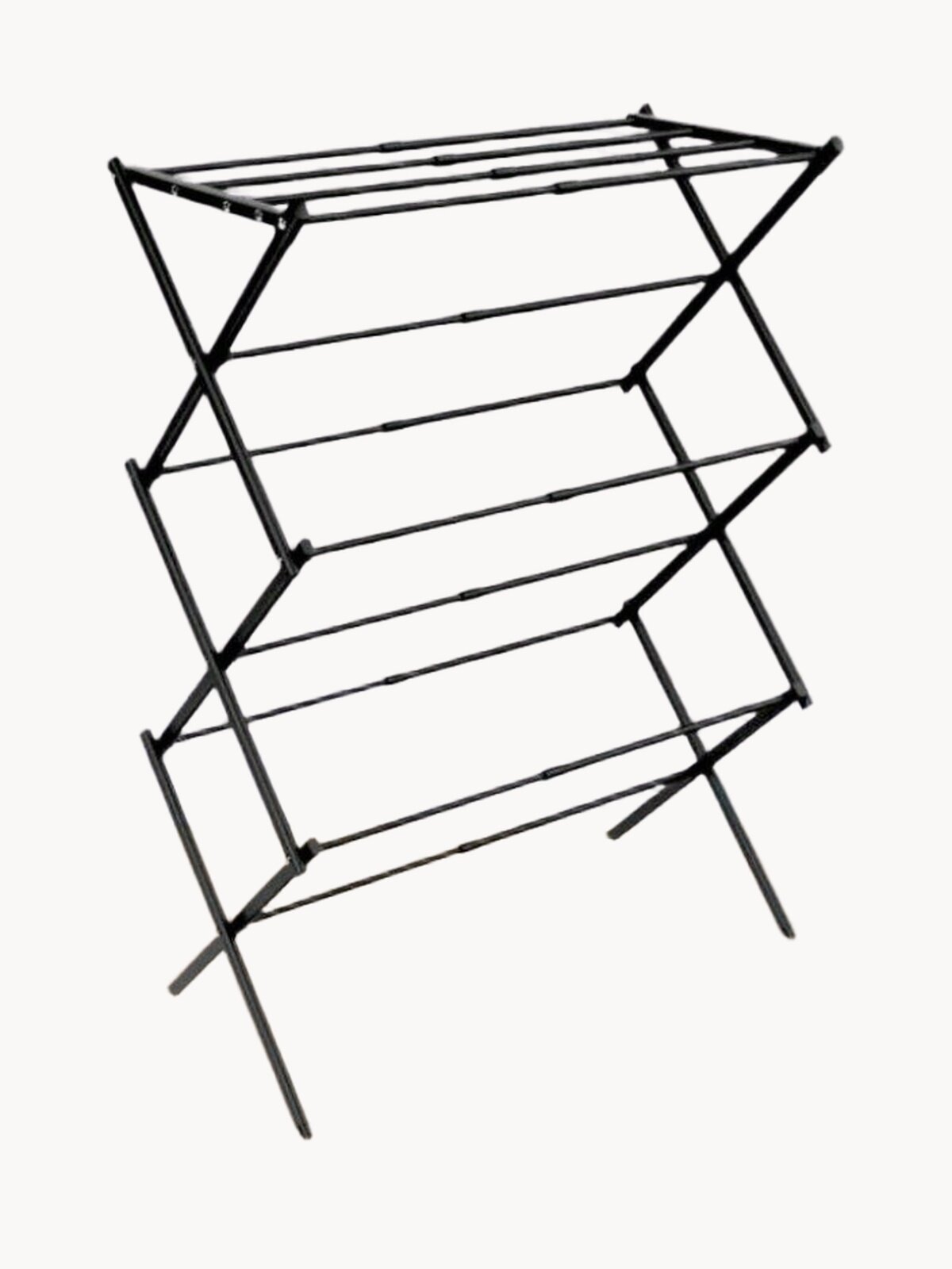 Сушилка для белья вертикальная напольная раздвижная металлическая складная