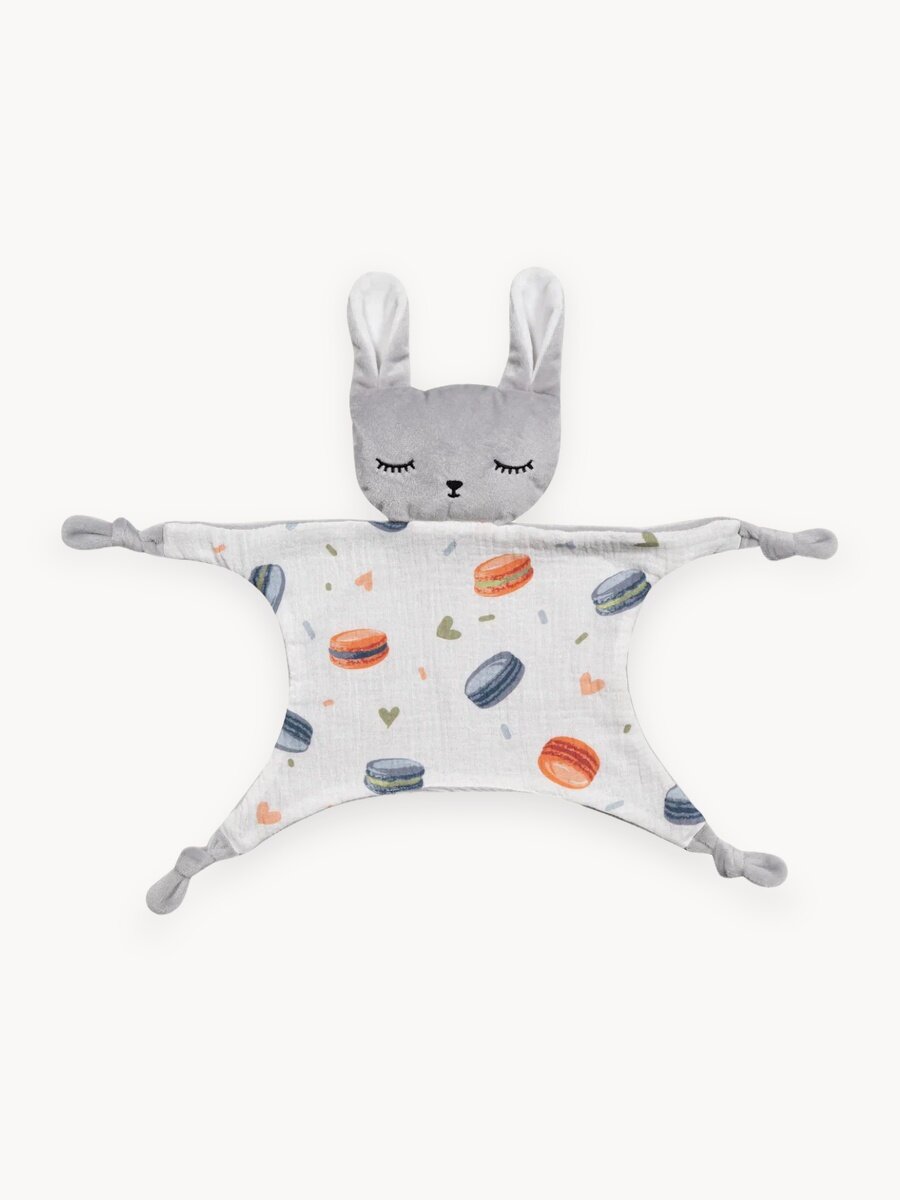 Комфортер "Зайка" для новорожденных игрушка мягкая для сна малышам, для фотосессии