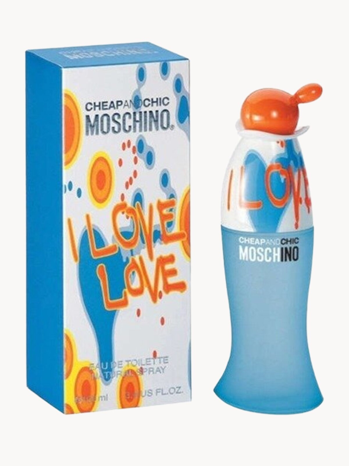 MOSCHINO Cheap and Chic I Love Love Туалетная вода для женщин 4,9 ml миниатюра