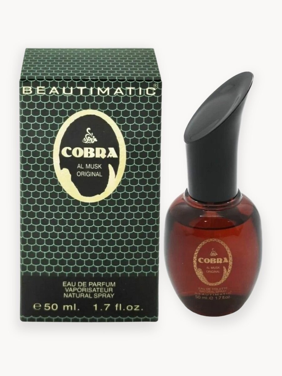 Парфюмерная вода KPK Parfum "Cobra Al Musk", женская, восточно-цветочные ноты, 50мл