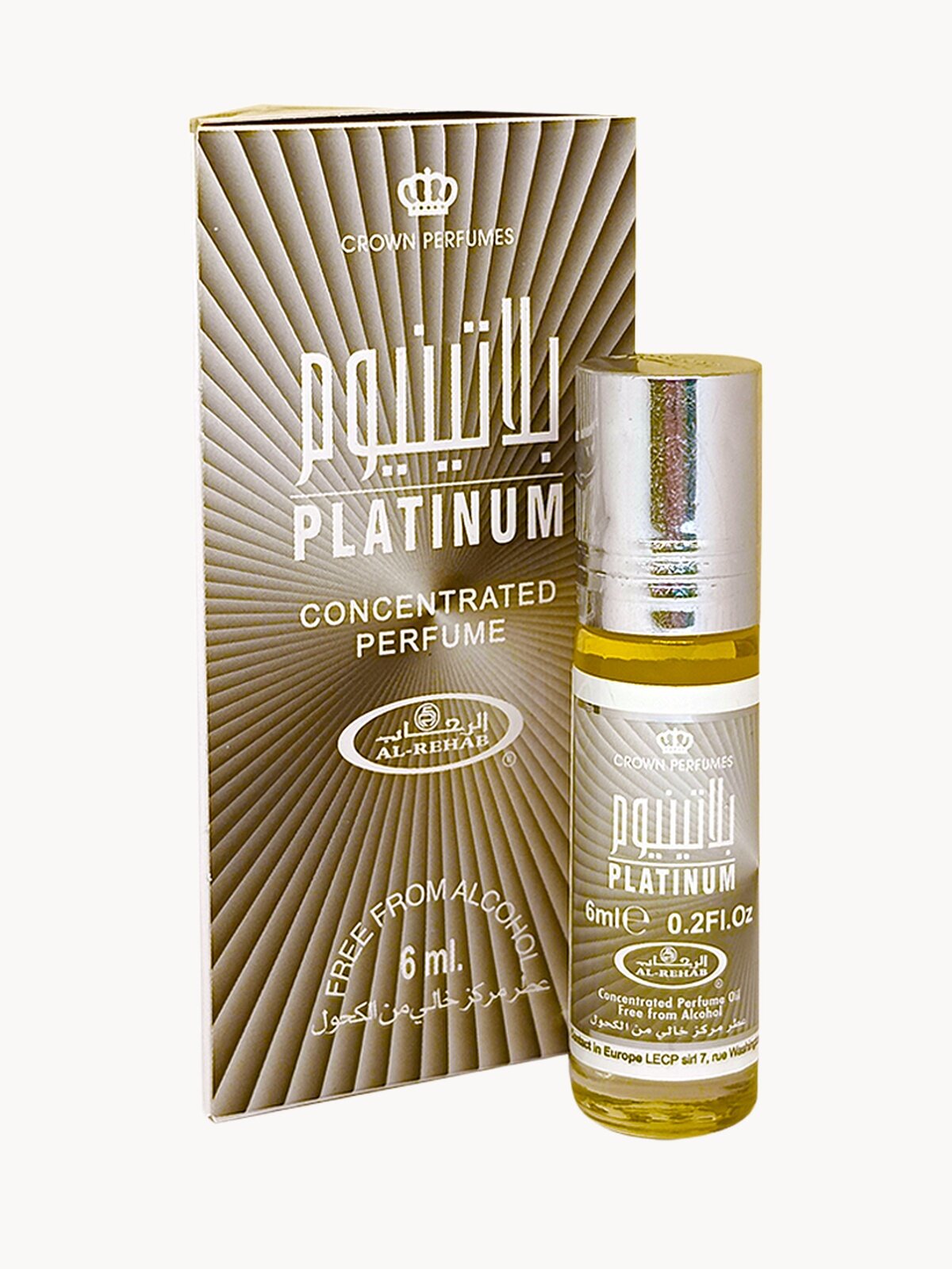 Масляные духи Al Rehab Platinum 6 мл