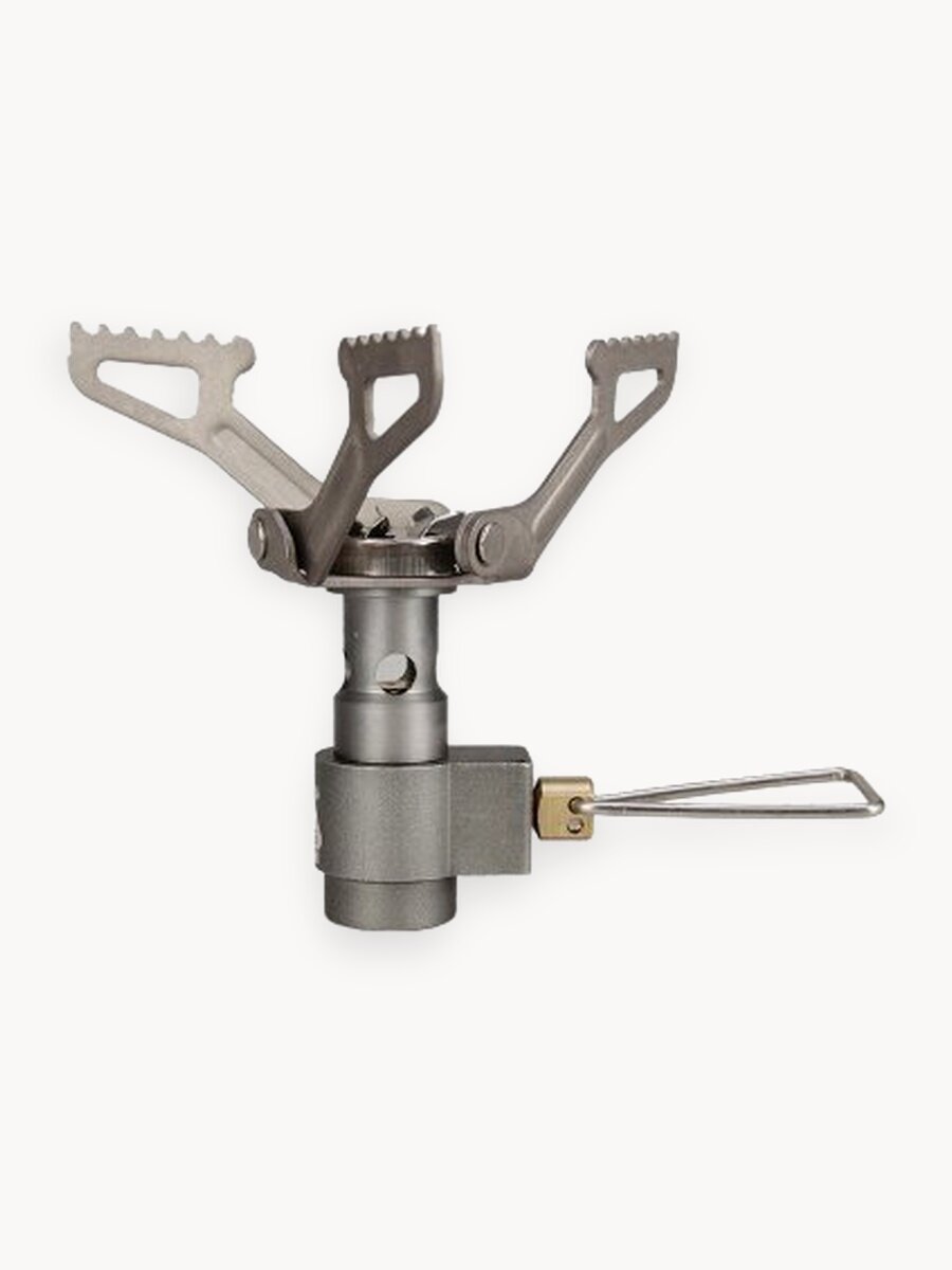 Горелка BRS-3000T, портативная, складная, походная, титановая, вес 25 г