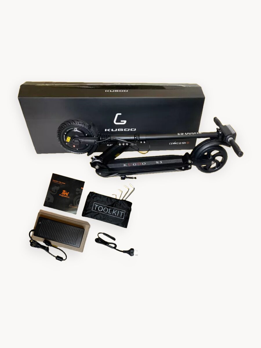 Электросамокат KUGOO L2 Pro, складной, детский, лучший подарок, 7,8Ah, до 30км/ч