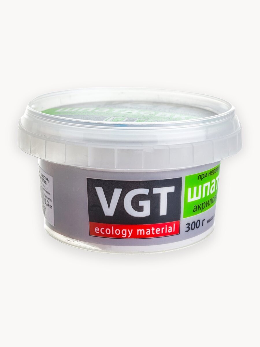 Шпатлевка по дереву белая 0,3кг экстра ВГТ 132362