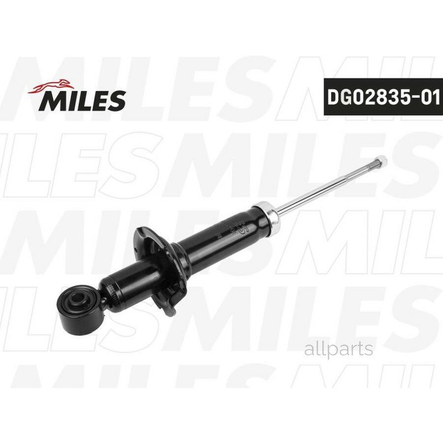 MILES DG02835-01 Амортизатор HONDA CIVIC 02/01-09/05 зад. газ.