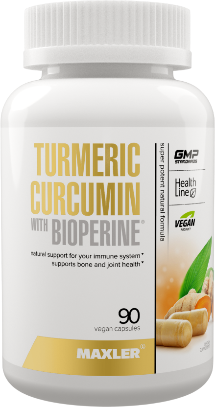 MAXLER Экстракт куркумы с черным перцем BioPerine Turmeric Curcumin With Bioperine 15ml
