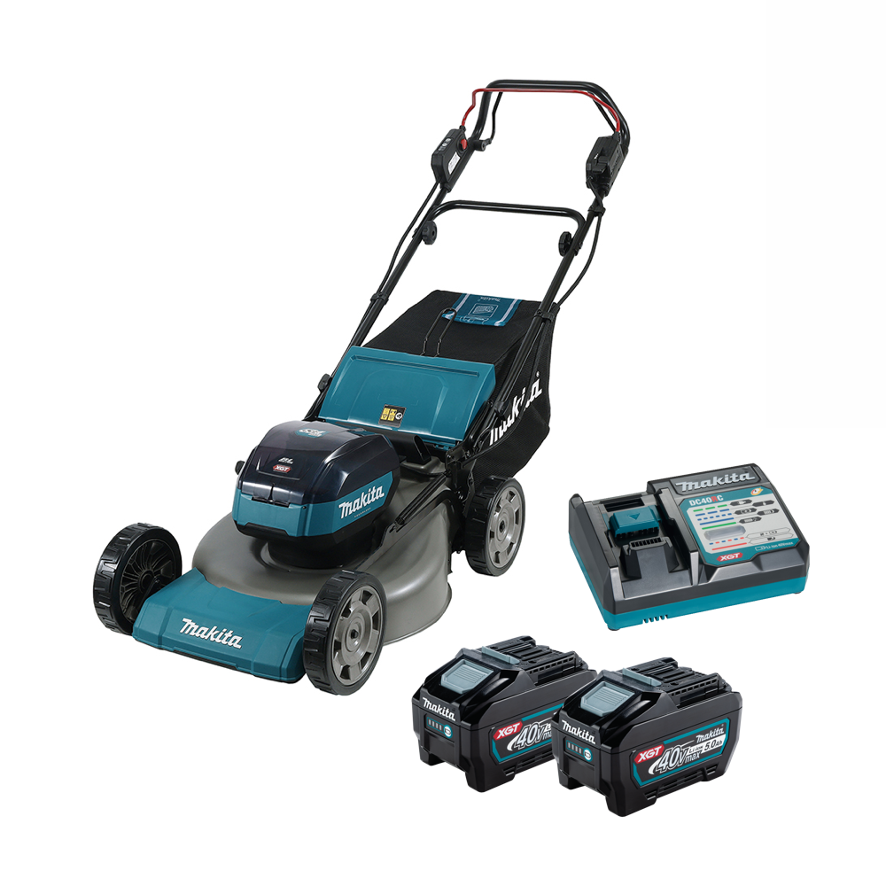Аккумуляторная газонокосилка Makita XGT LM002GT201