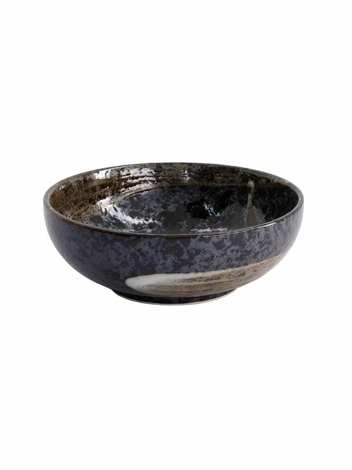Салатник керамический TOKYO DESIGN Arahake, 17 см, черный