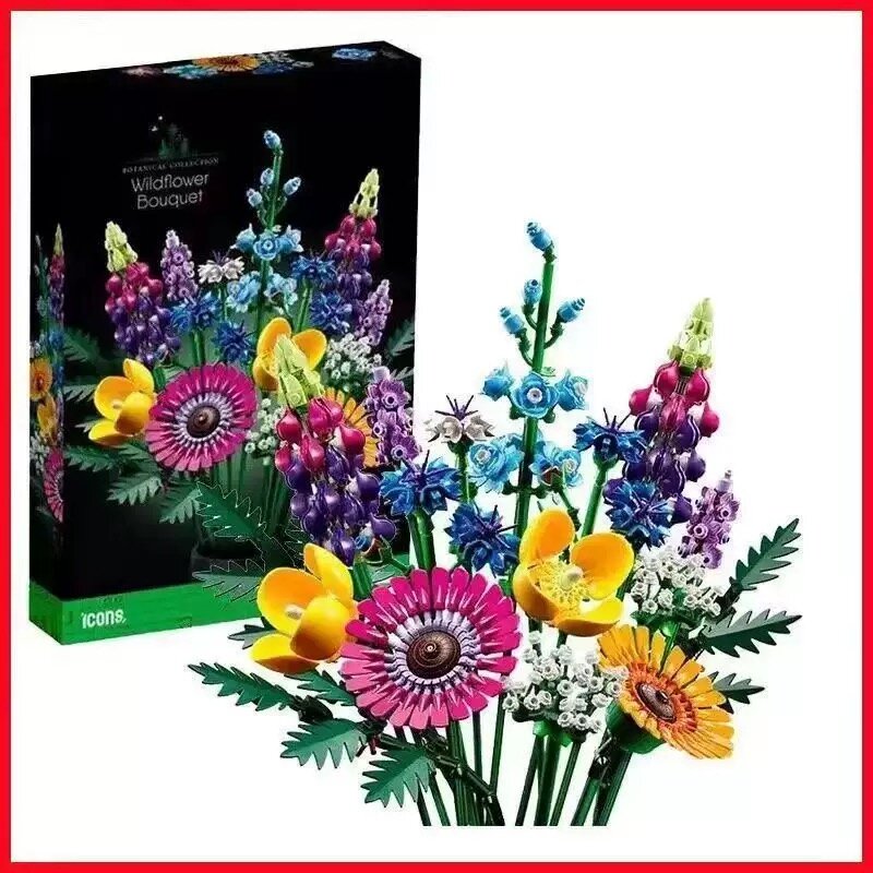 Конструктор Букет цветов Botanical collection Tank 11650 / Цветы / Подарок