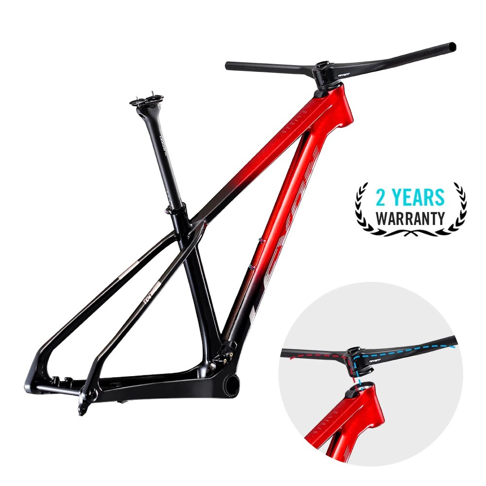 LEXON Carbon MTB Frame Strive 29 Красный — фото 1