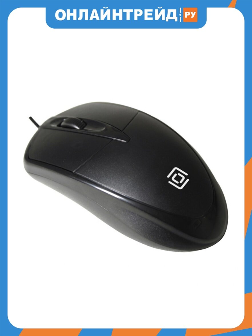 Мышь Оклик Oklick 125M черный оптическая USB