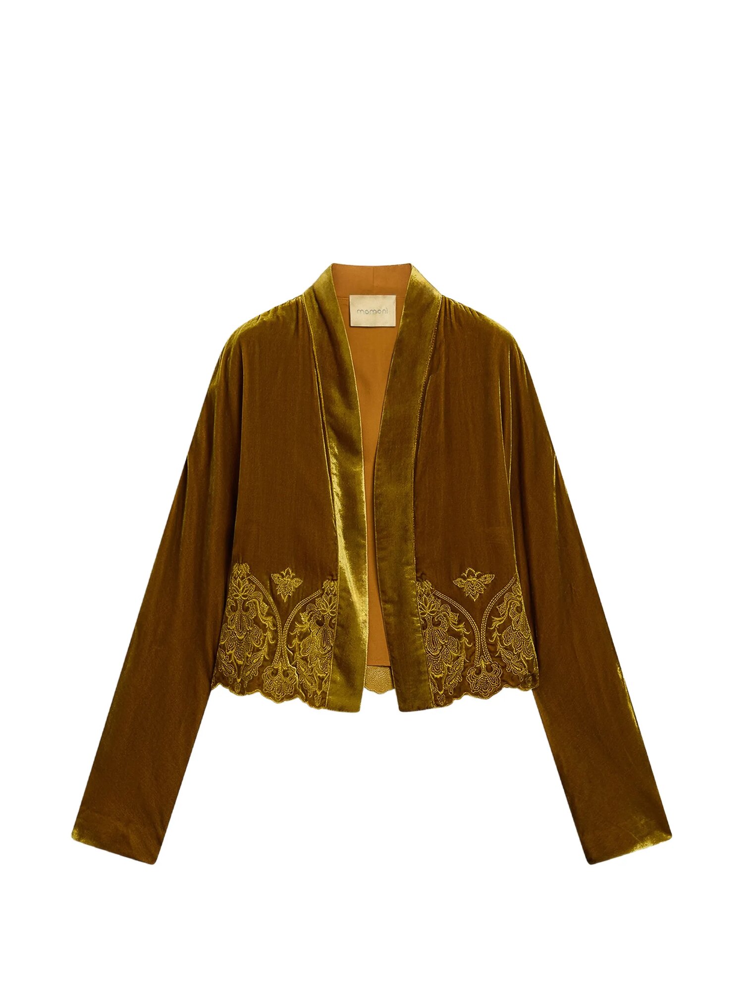 Куртка  Asa Spencer embroidered velvet jacket