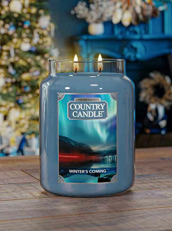 Kringle Candle свеча ароматическая Winter Coming (740грамм) Limited Edition