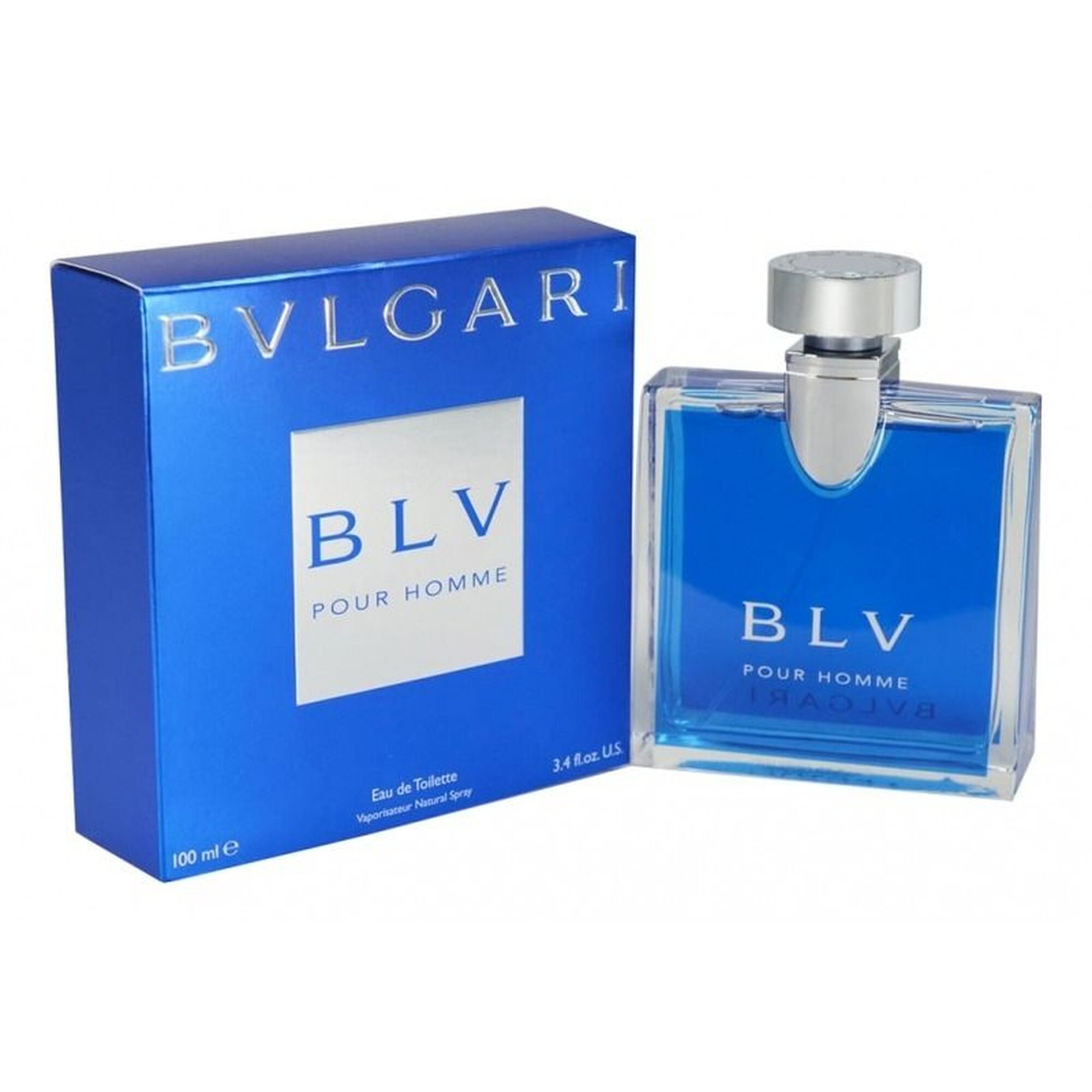 Туалетная вода BVLGARI "BLV Pour Homme", для мужчин, объем 100 мл