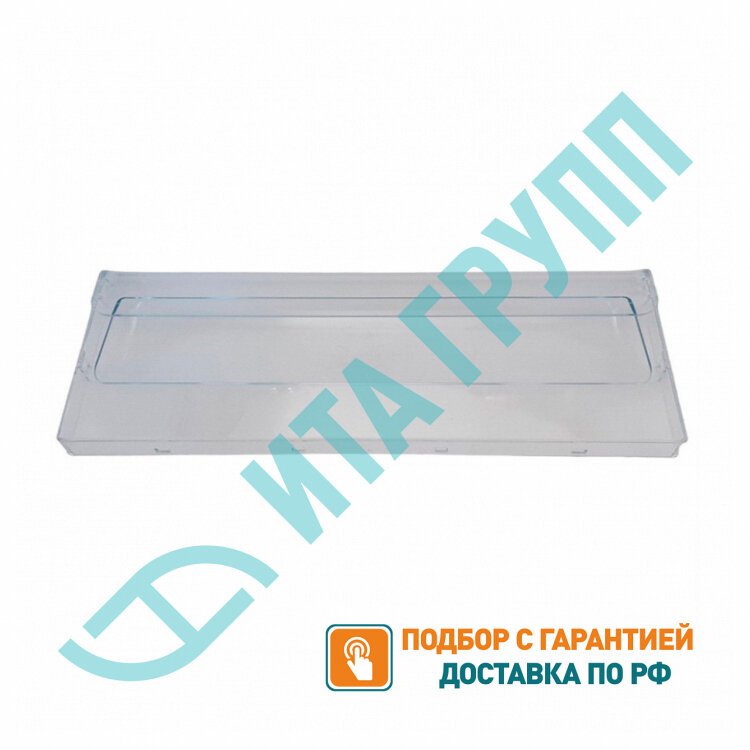 Панель морозильного ящика холодильника Indesit, Ariston, Whirlpool, верхняя, 45,5х19,7см C00665559