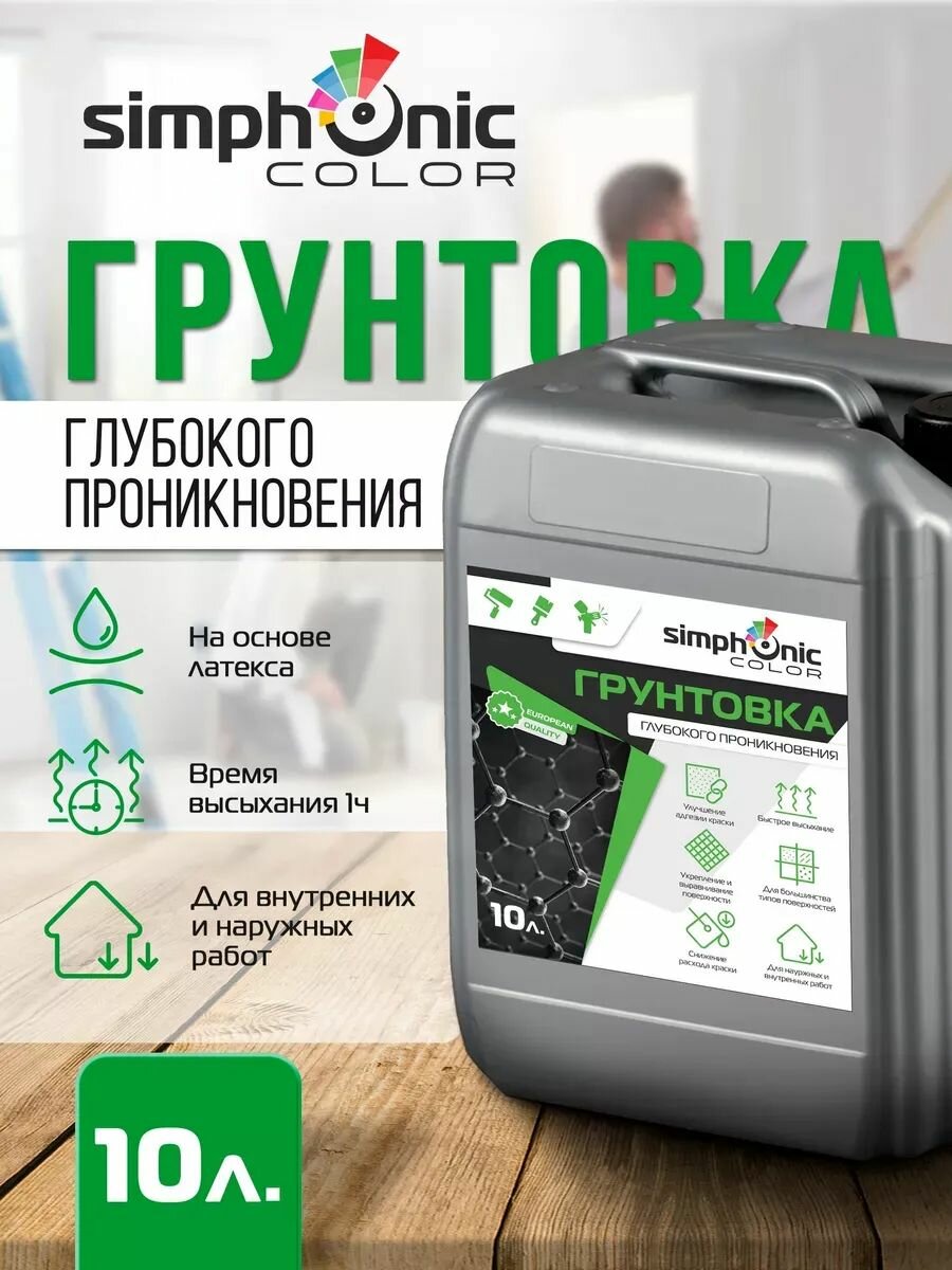 Грунтовка глубокого проникновения для стен под обои