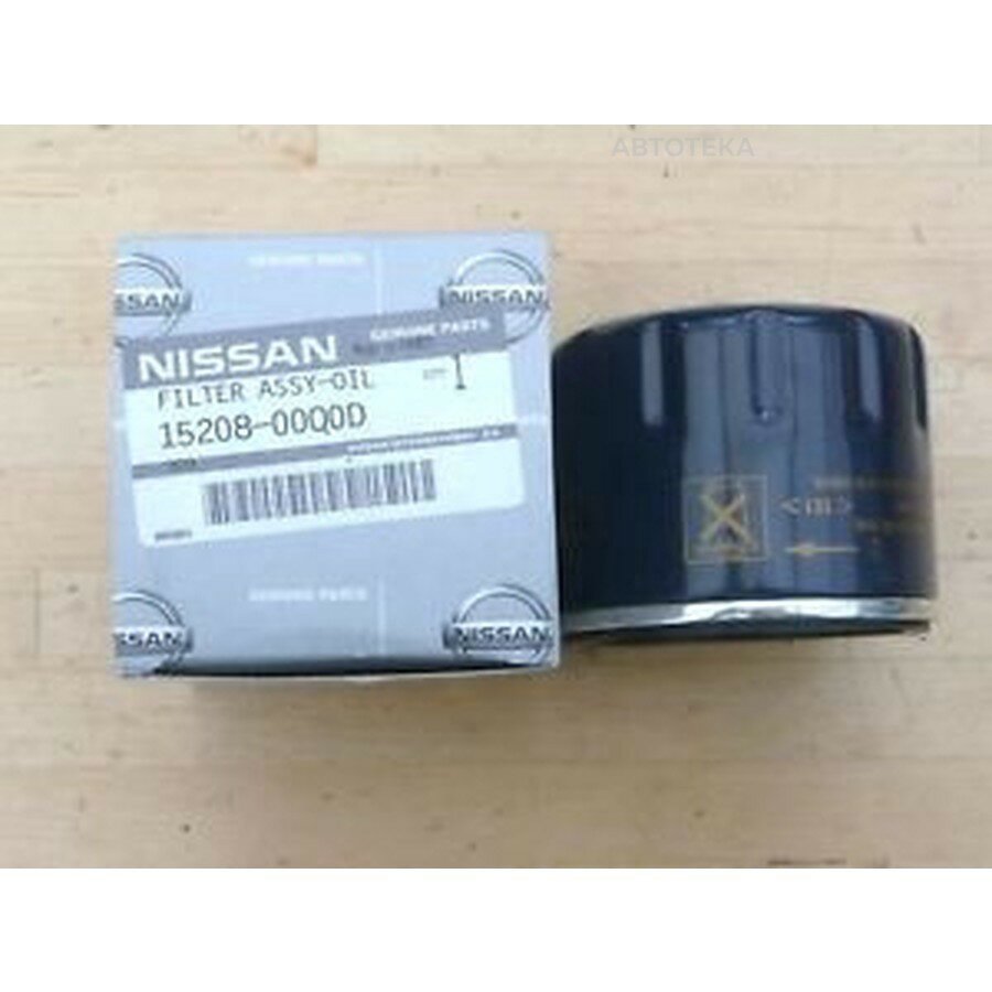 Масляный фильтр NISSAN 1520800Q0D K9K N E E11, QASHQAI J10