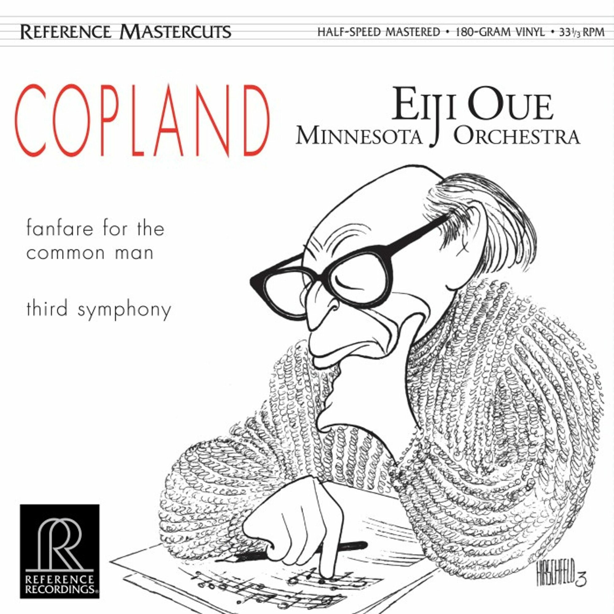 Виниловая пластинка Eiji Oue - Copland: Fanfare For The Common Man & Third Symphony (LP) 2015, Gatefold