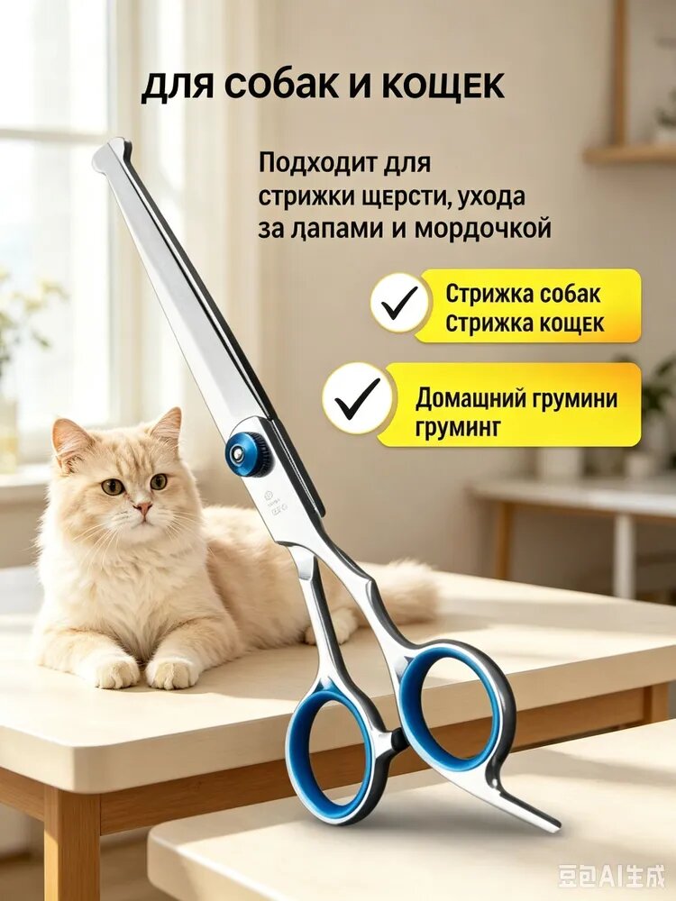 Ножницы для стрижки животных