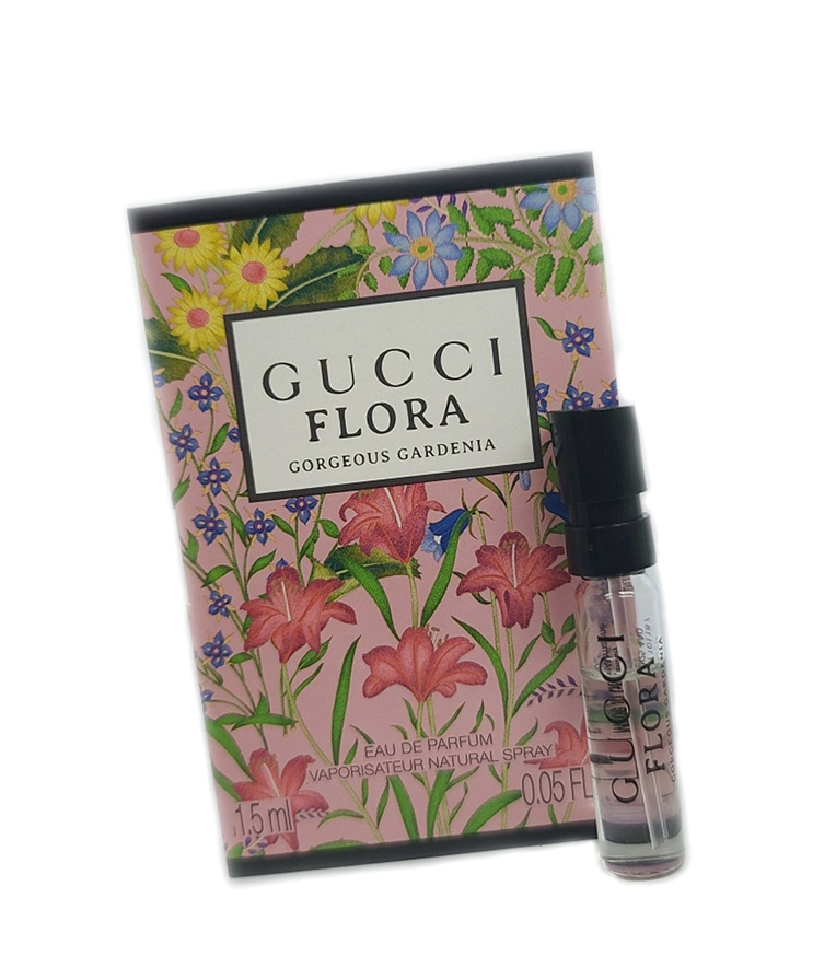 Парфюмерная вода Gucci Gorgeous Gardenia Flora 1.5 мл сэмпл для женщин - Гуччи Гардения Гордес
