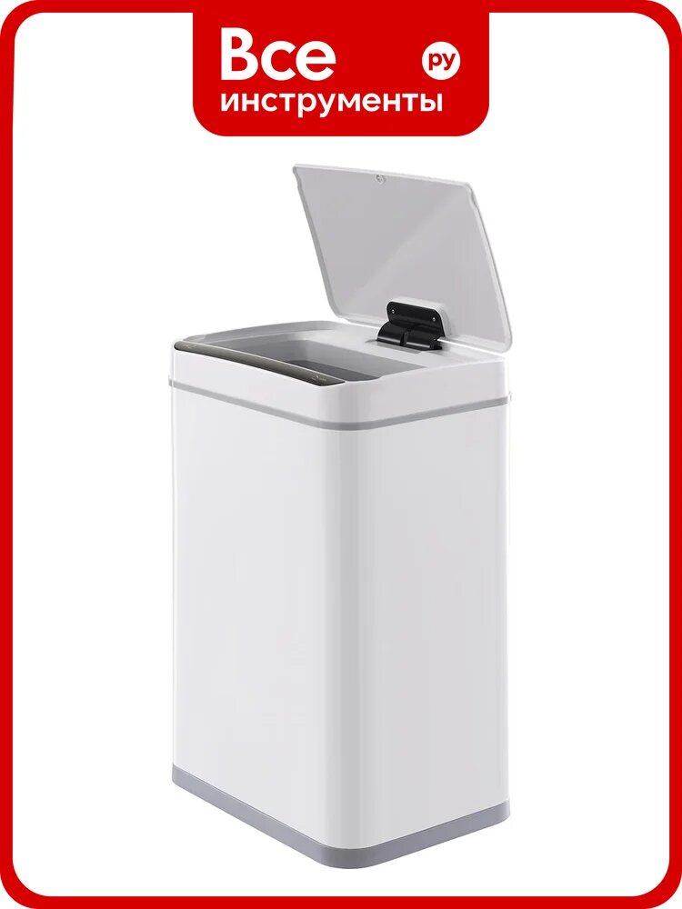 Сенсорное ведро для мусора TESLER STB-30 WHITE 00000201942