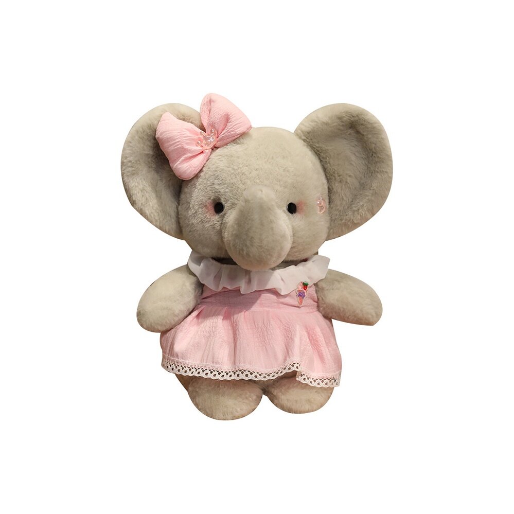 Плюшевая игрушка унисекс YIHEGE Кролики, Слоны, Pink Elephant, 25CM EU