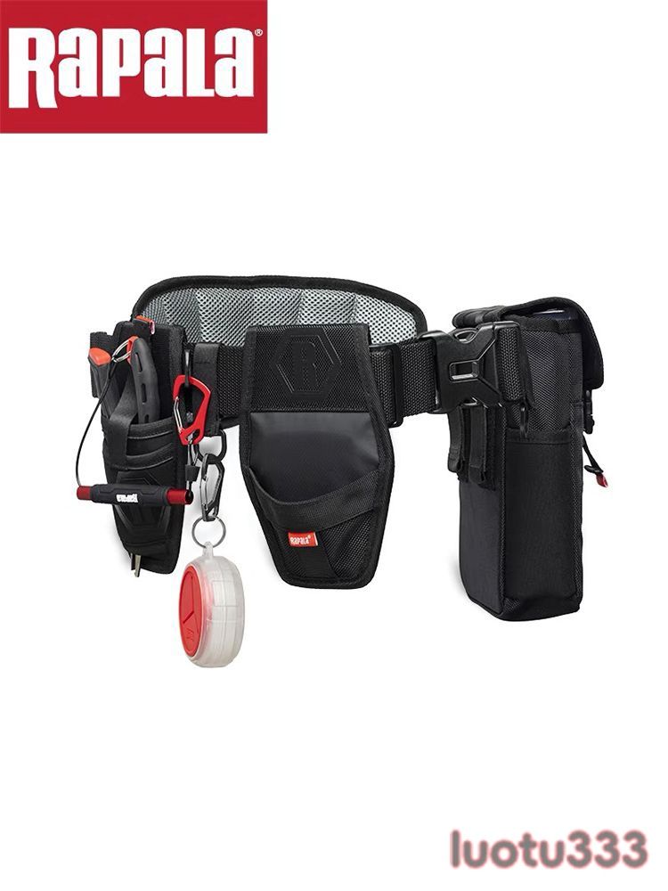RAPALA Многофункциональный рыболовный пояс RTB с сумкой, чехлом для щипцов и держателями для инструментов