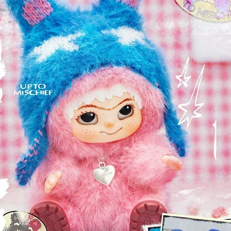 MINISO FZZY TRENDY FUN PARTY, Розовый, UP TO MISCHIEF