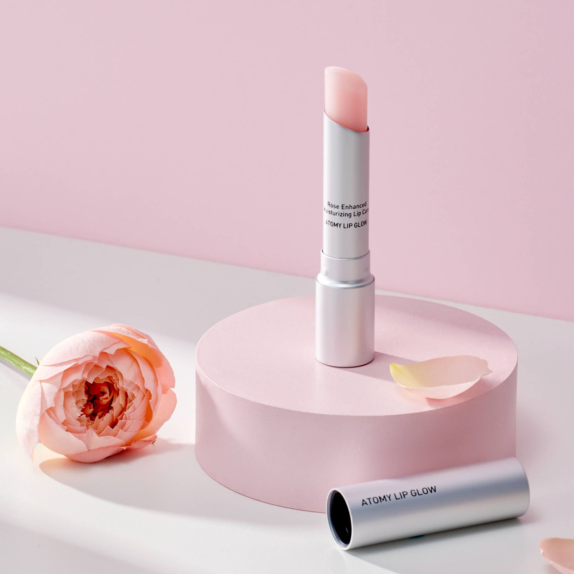 Блеск для губ от Атоми, SPF 15/Atomy Lip Glow, 3.3 гр, Южная Корея