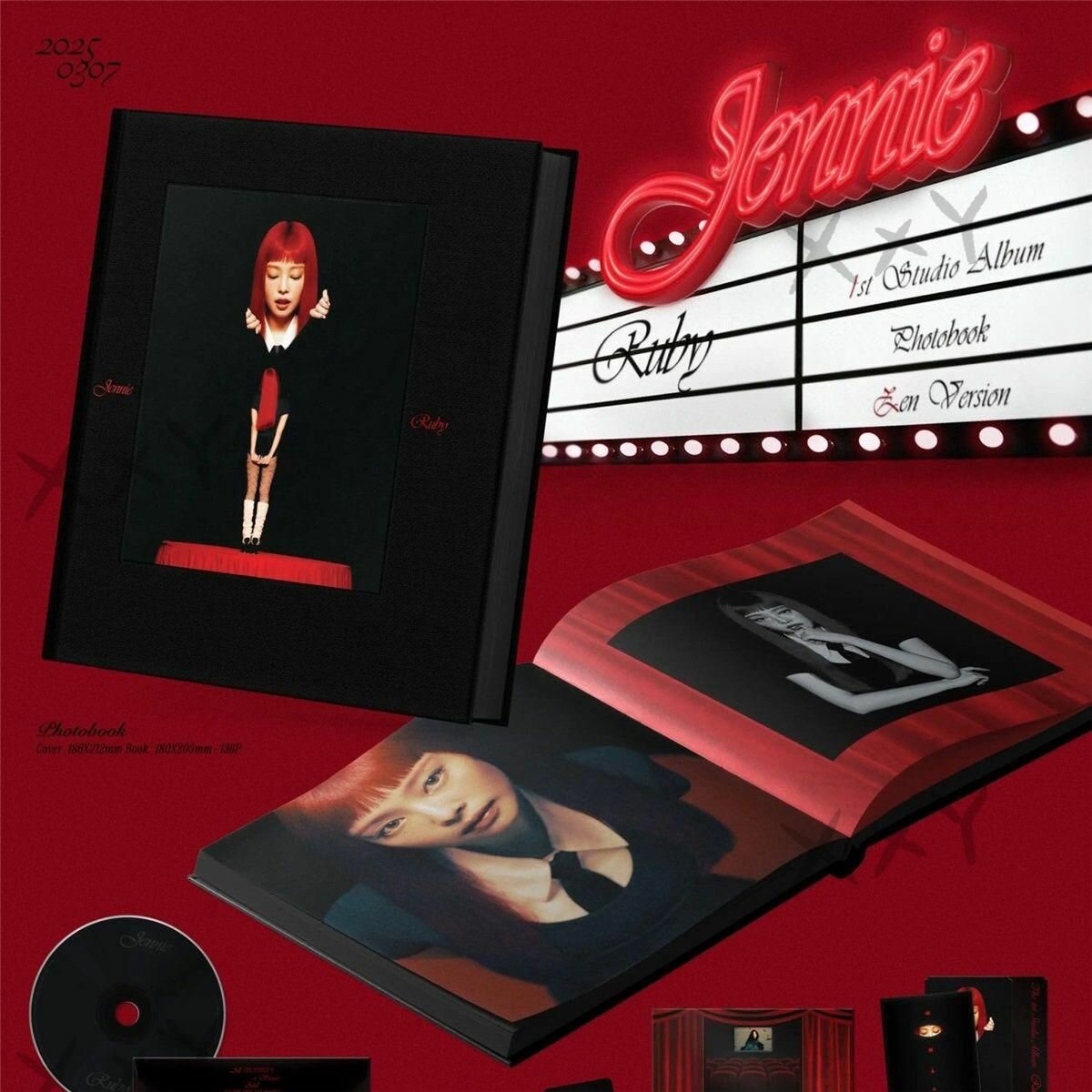 Альбомы JENNIE - The 1st Studio Album Ruby — фото 1