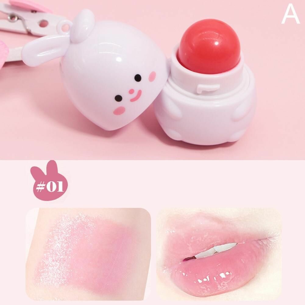 Прозрачная помада с изменением цвета