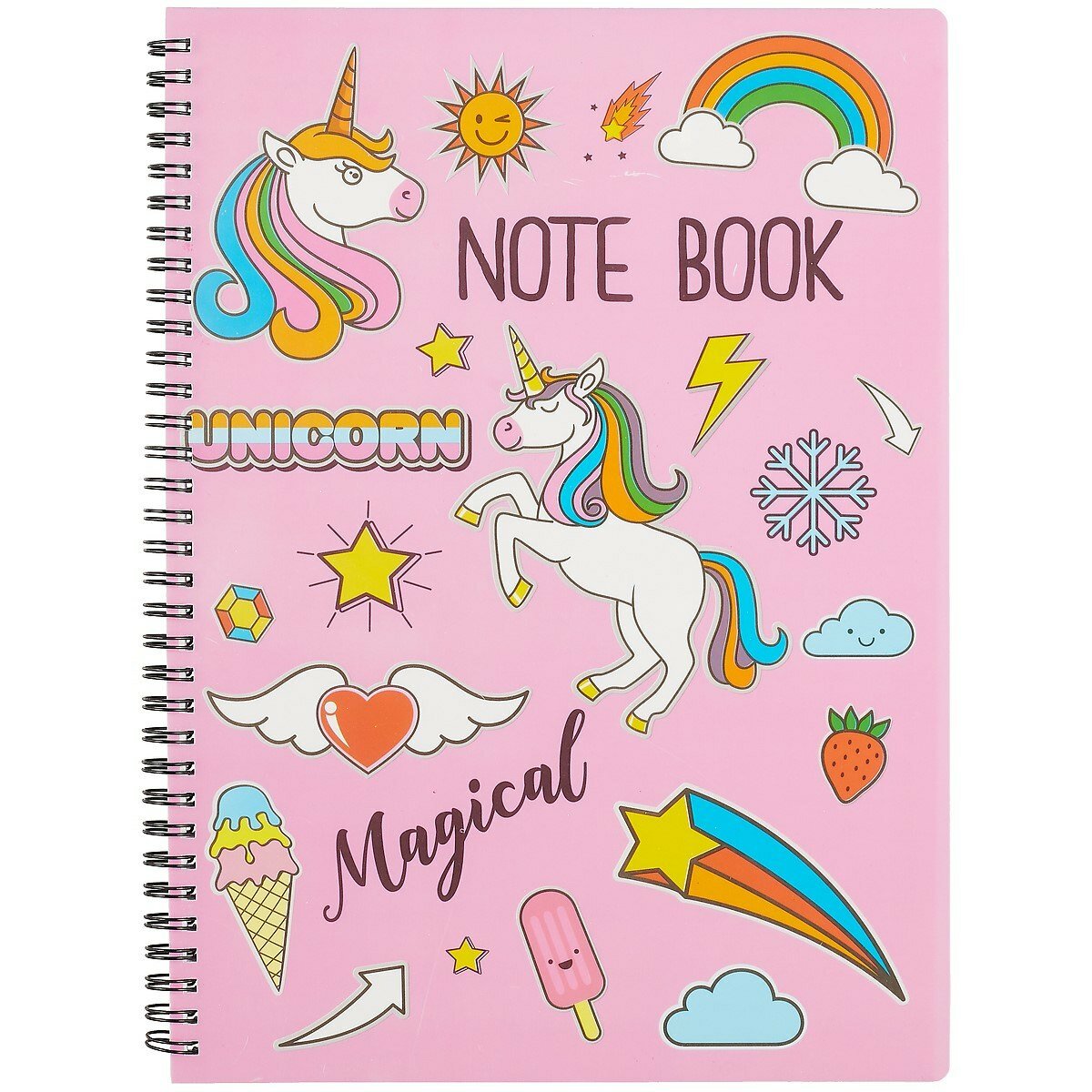 Тетрадь в линейку Trees Yiwu, Style, А4, 80 листов, в ассортименте