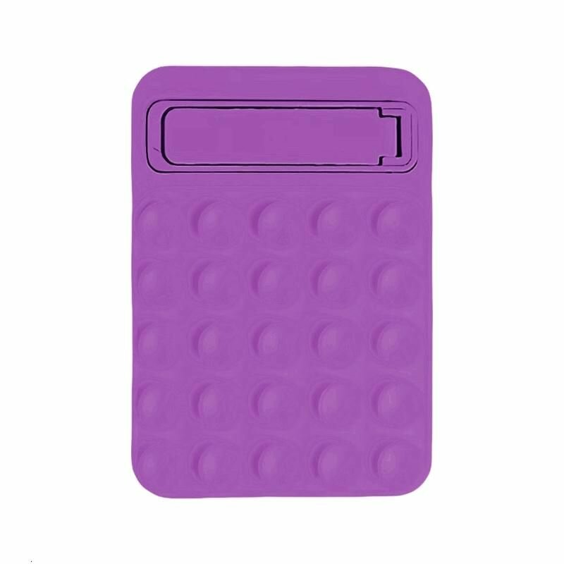 Силиконовое крепление для телефона с присоской, прочный держатель для видео, Фиолетовый