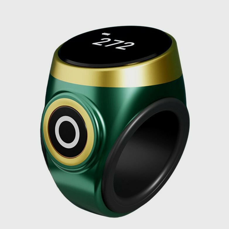 Ручной кольцевой электронный счетчик, визуальный счетчик с сенсорным дисплеем, ручной аккумуляторный умный ночной свет