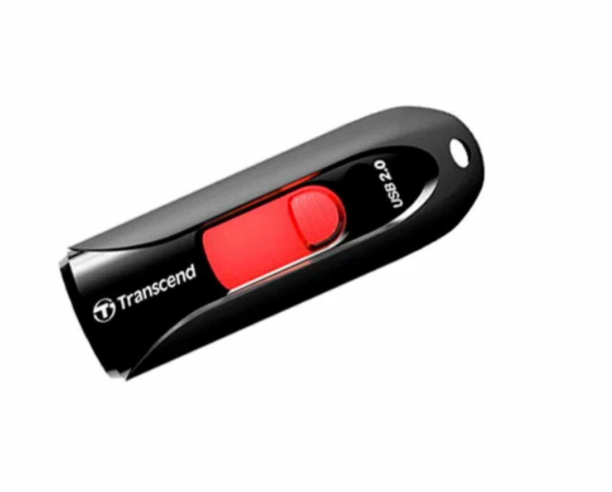 Накопитель USB 2.0 64GB Transcend JetFlash 590 TS64GJF590K черный/красный