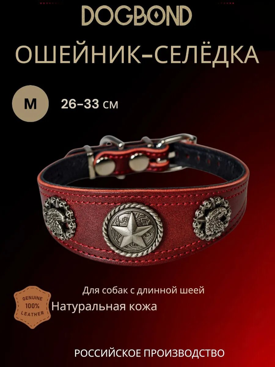 Dogbond ошейник-селедка для малых и средних пород