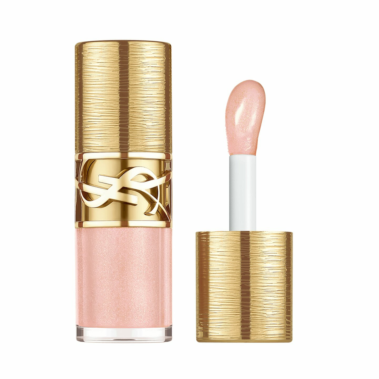 Блеск для губ YVES SAINT LAURENT Loveshine Gloss 6мл | Стеклянный блеск 8ч и объём | Тон 100 Sparkling Dream