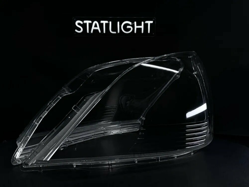 Стекло фары, арт. Оригинальный комплект стекол фар Lexus GX470 (J120) 2002-2009 — OEM заводская поставка Y90I, 2 шт.