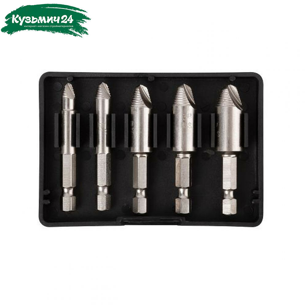 Набор экстракторов FIT 5 шт 36437, 1 шт.