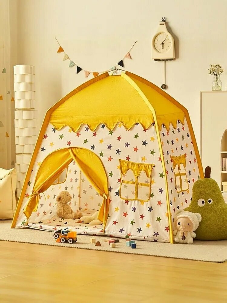 Палатка детская игровая, детский домик, Палатки для мальчиков и девочек.135X105X125CM