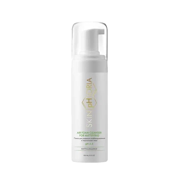 Skinphoria Matte & Balance Air Foam Cleanser For Mattifying Пенка для умывания комбинированной и жирной кожи лица 150мл