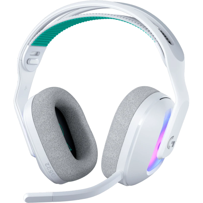981-001550 Logitech Гарнитура/ Logitech Headset G522 LIGHTSPEED Wireless Gaming Headset - WHITE