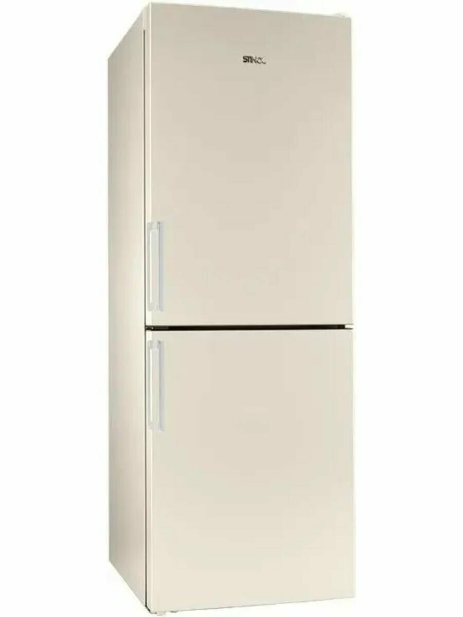 Двухкамерный холодильник STINOL TS 167 E, бежевый, класс В, 167л