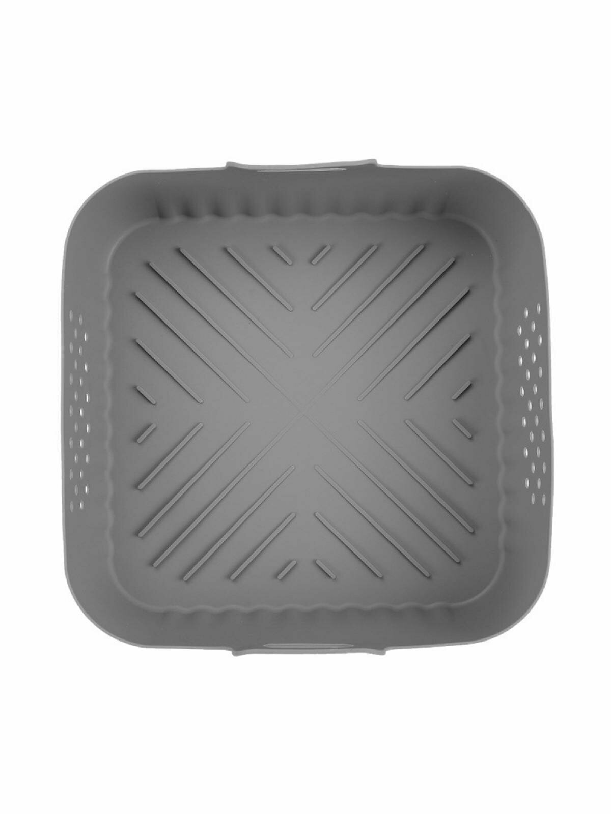 Аэрогриль, Силиконовый противень для выпечки Air fryer 190-серый