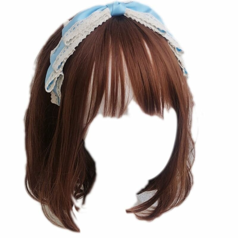 1 Повязка для волос Lolita bowknot KC, аксессуары для волос lolita-светло-голубой DEQQ