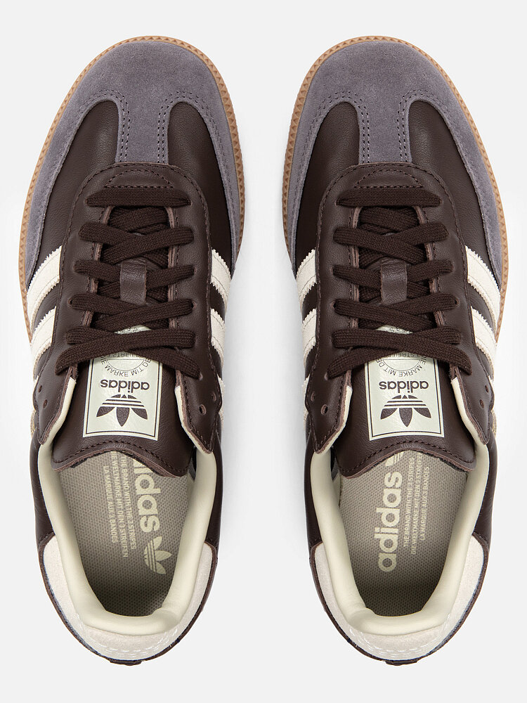 Кроссовки adidas Samba OG, размер 39, коричневый — фото 1