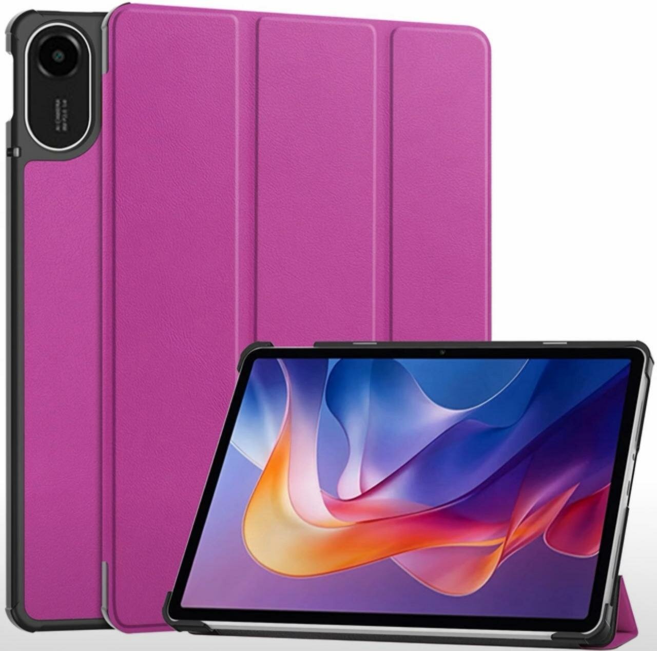 Чехол - книжка для планшета Xiaomi Redmi Pad 2 11" фиолетовая